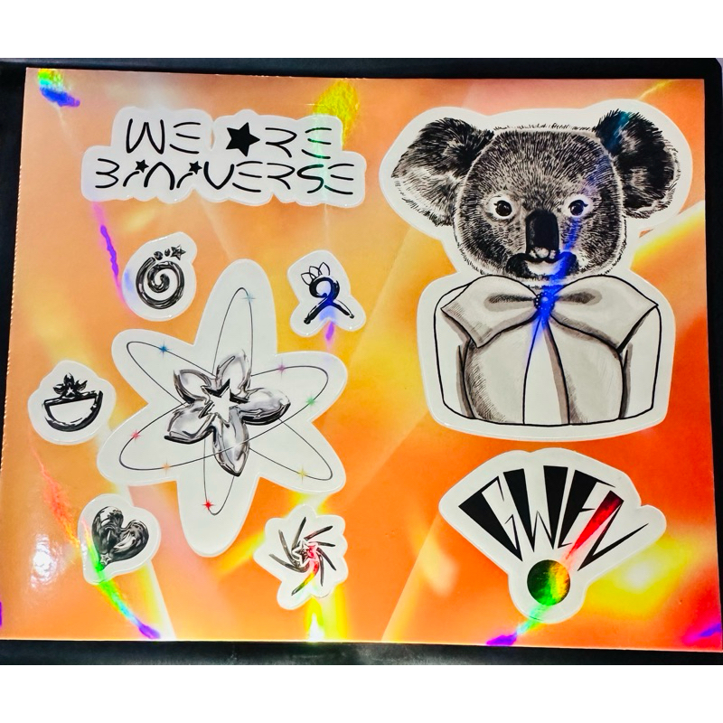 BINI GWEN STICKERS (1 sheet) | Shopee Philippines