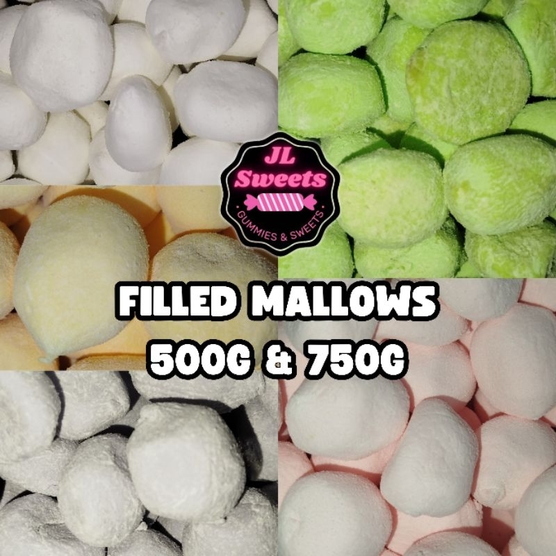 JL's Filled Mallows 500g & 750g | Shopee Philippines