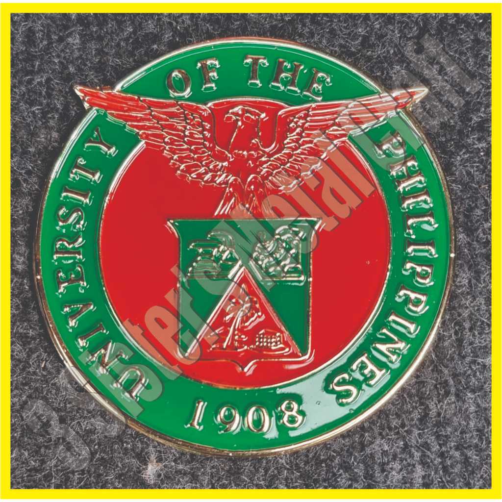 University of the Philippines car emblem, size: 3 inch diameter in 0 ...