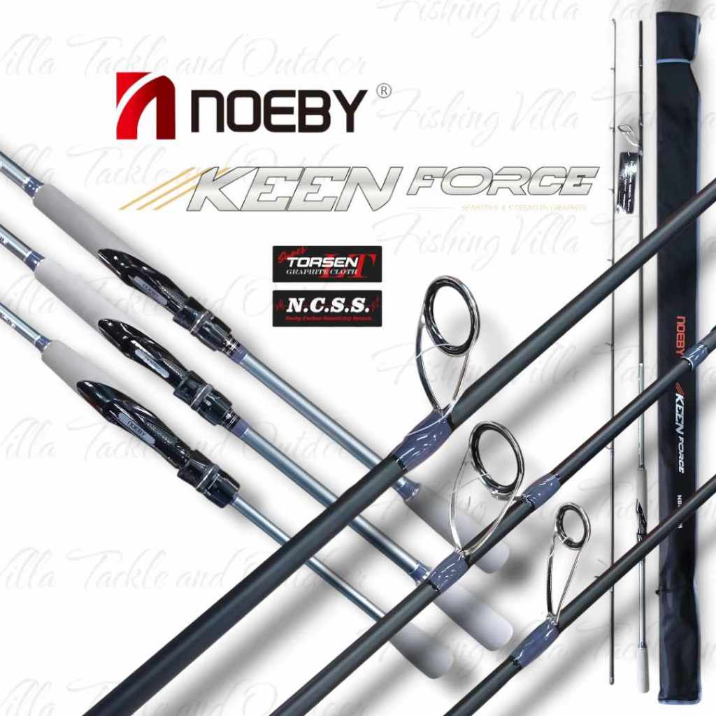 Noeby KEEN FORCE Spinning type Fishing Rod Series - Affordable and High ...
