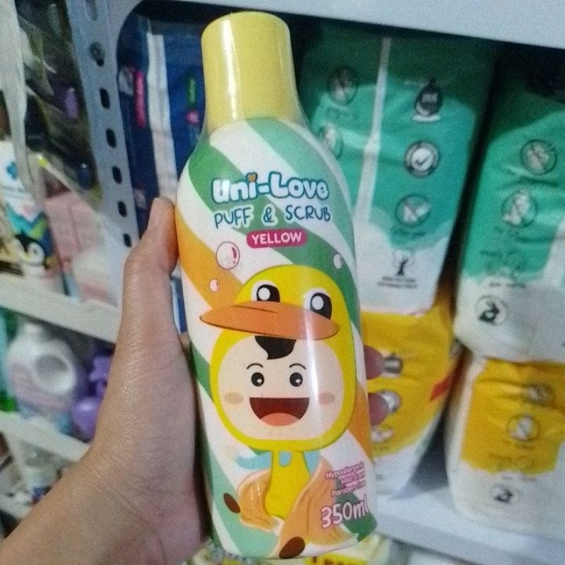 Unilove Puff and Scrub 350ML | Shopee Philippines