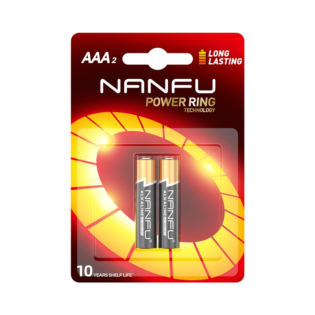 COD NANFU Alkaline Battery 1.5V Max AAA Battery For Toys Flashlights ...
