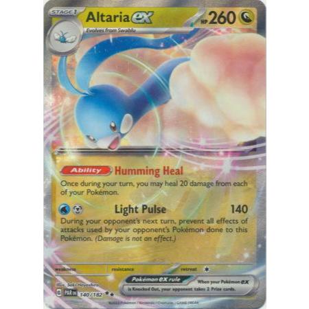 Altaria ex - 140/182 - Ultra Rare Scarlet & Violet - Playable Pokemon ...