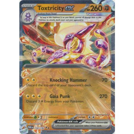 Toxtricity ex - 100/182 - Ultra Rare Scarlet & Violet - Playable ...