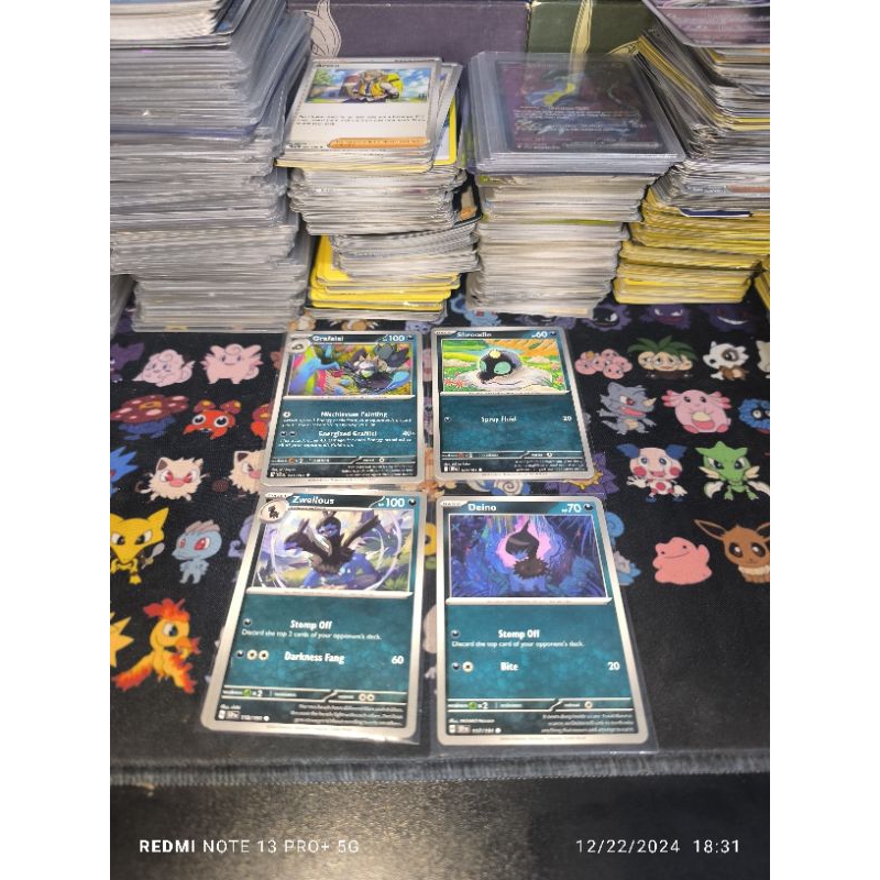 Pokemon TCG Surging Spark Darkness Type Common/Uncommon/Reverse ...