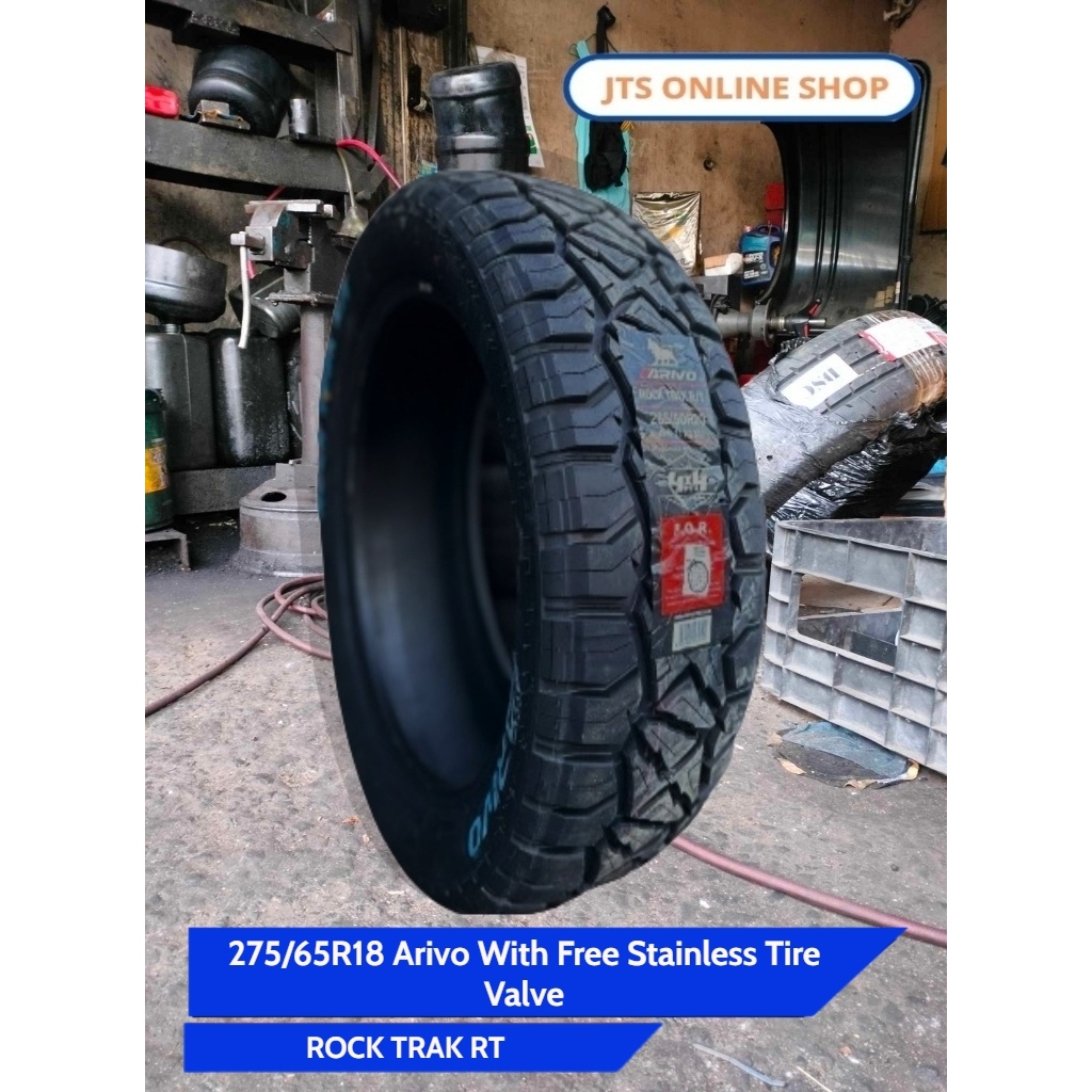 275/65R18 Arivo Rock Trak RT With Free Stainless Tire Valve | Shopee ...