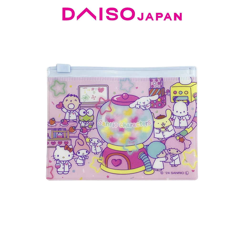 Daiso Sanrio Characters Medium Fastener Case (Kawaii Lab, 1 piece ...