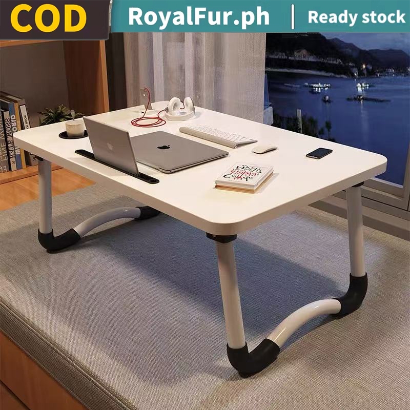 COD Foldable Lazy Bed Desk Portable Mainstay Laptop Table Study Table ...