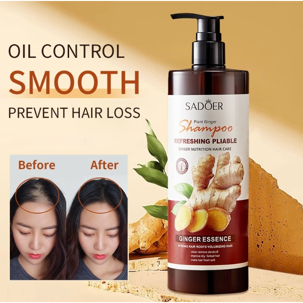 Ginger Shampoo Ginger Set Perfume Shampoo Ginger Hair Mask Each Bottle ...