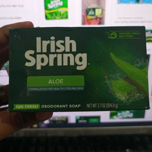 IRISH SPRING, Aloe Bar Soap 104g | Shopee Philippines