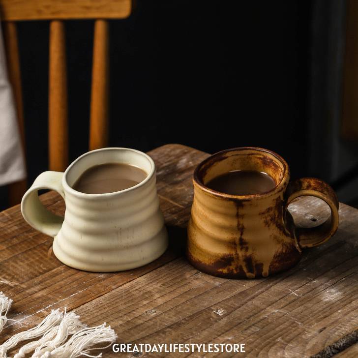 DURABLE Ceramic Mug Melted Design | Shopee Philippines