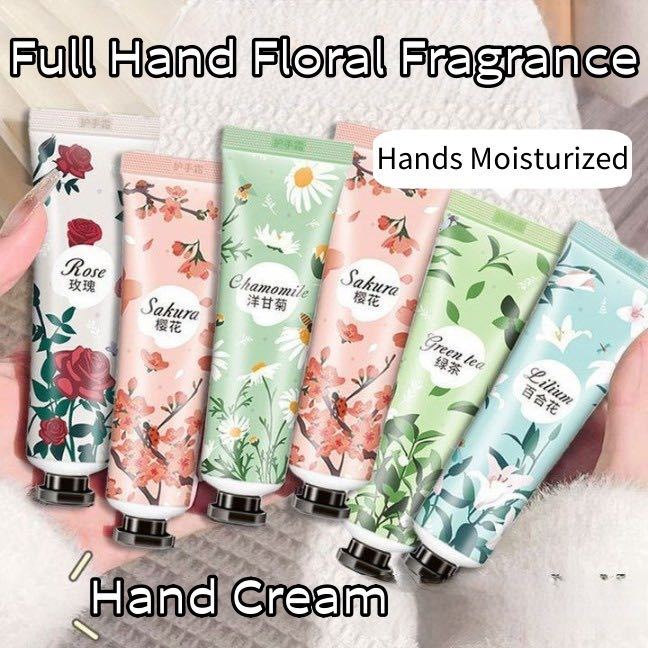 Flower and Fruit perfume Hand essence Hand Cream Hand Cream ...