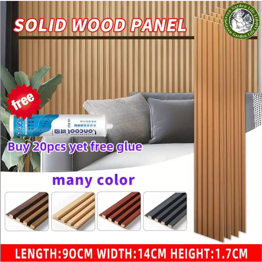 PVC Solid Wood Wallpaper Grille Design Waterproof Wood Wallpaper ...