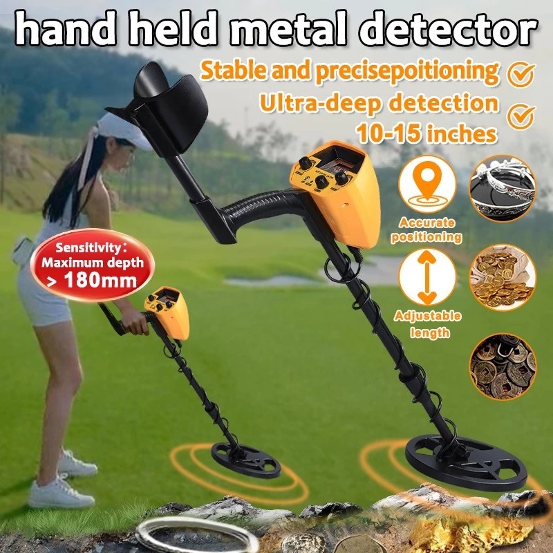 Metal Detector Outdoor Metal Professional Scanner Handheld High ...