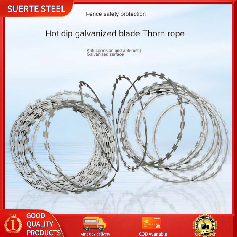 ANTI-THEFT/COMBAT WIRE/10 METERS BARBED/SECURITY WIRE HEAVY DUTY ...