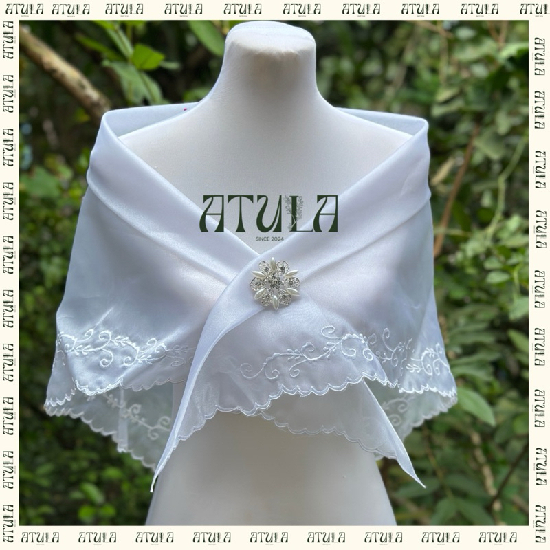 ATULA Filipiniana Alampay — Embroidered | Shopee Philippines