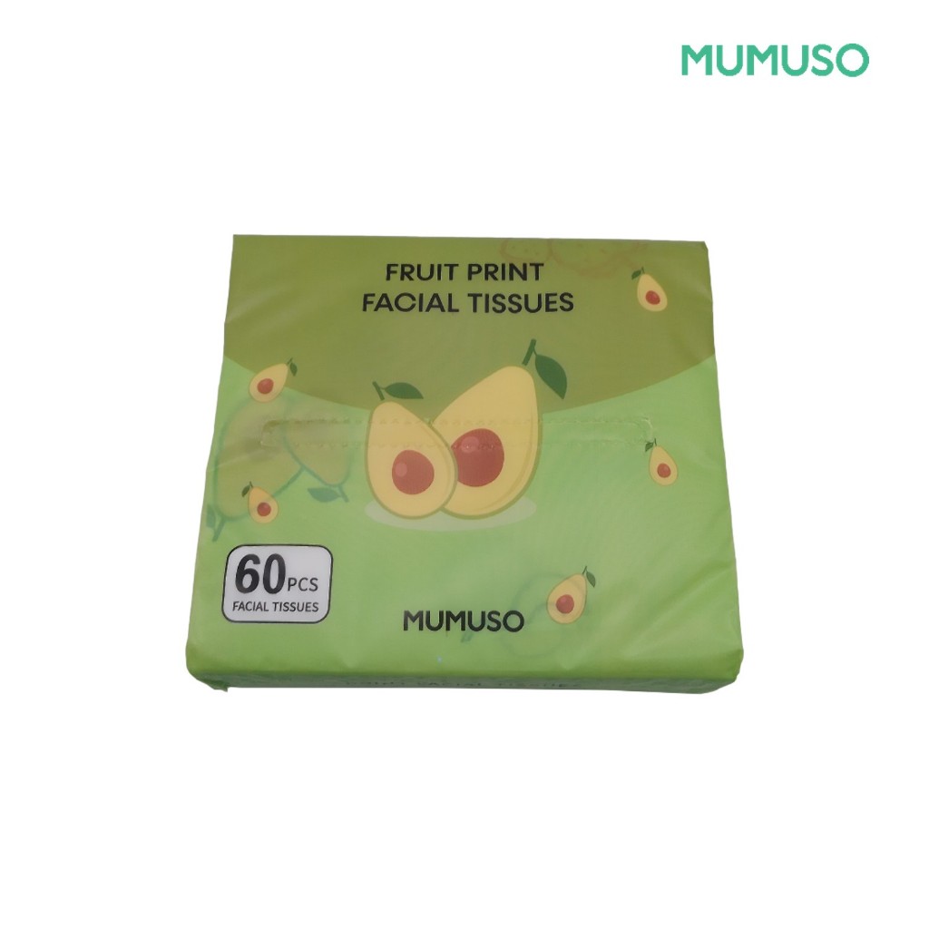 MUMUSO Fruit Print Facial Tissues (Avocado) | Shopee Philippines