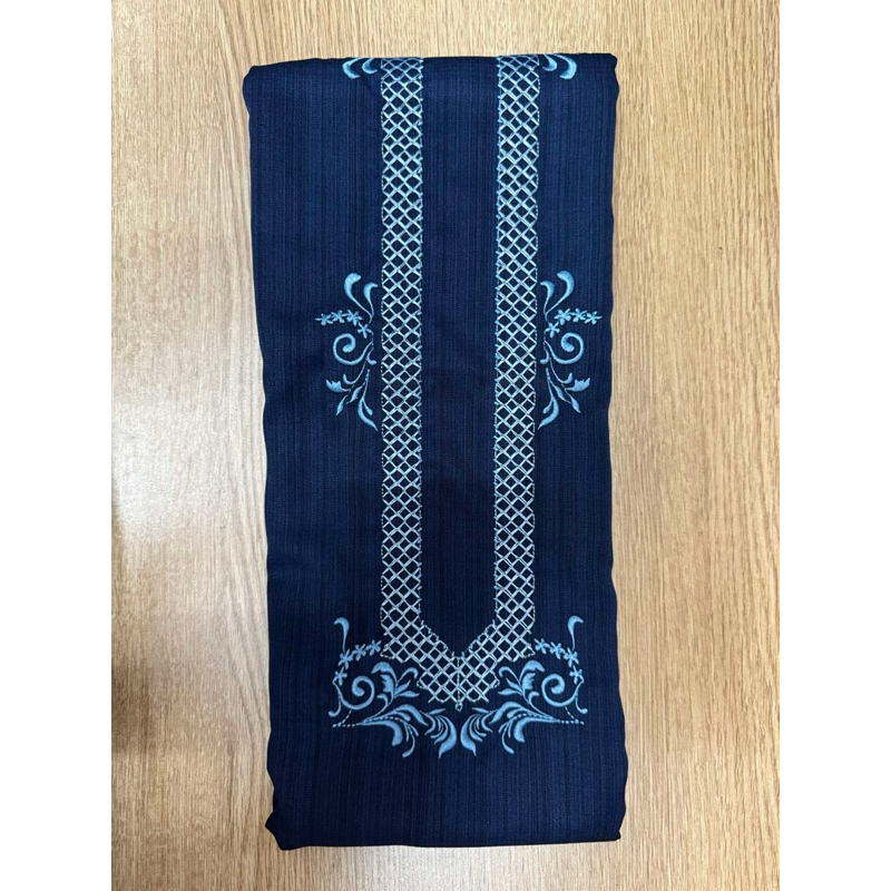 ARTHUR DESIGN - JULIA FABRIC EMBROIDERY 2 YARDS - HALF OPEN/ HALF ...