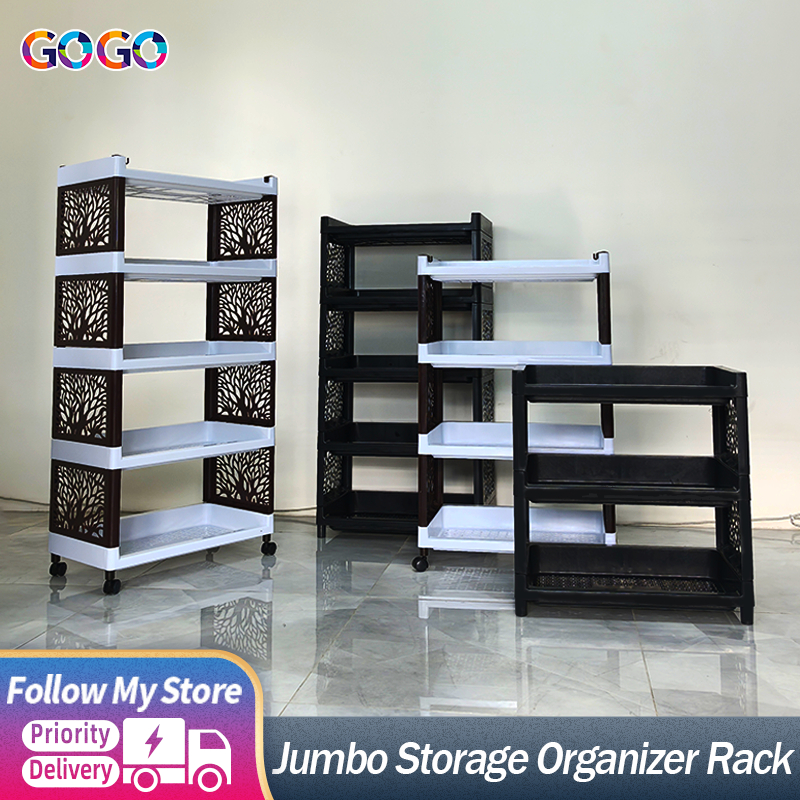 Multipurpose Jumbo Storage Rack Utility Rack Kitchen Organizer Rack ...
