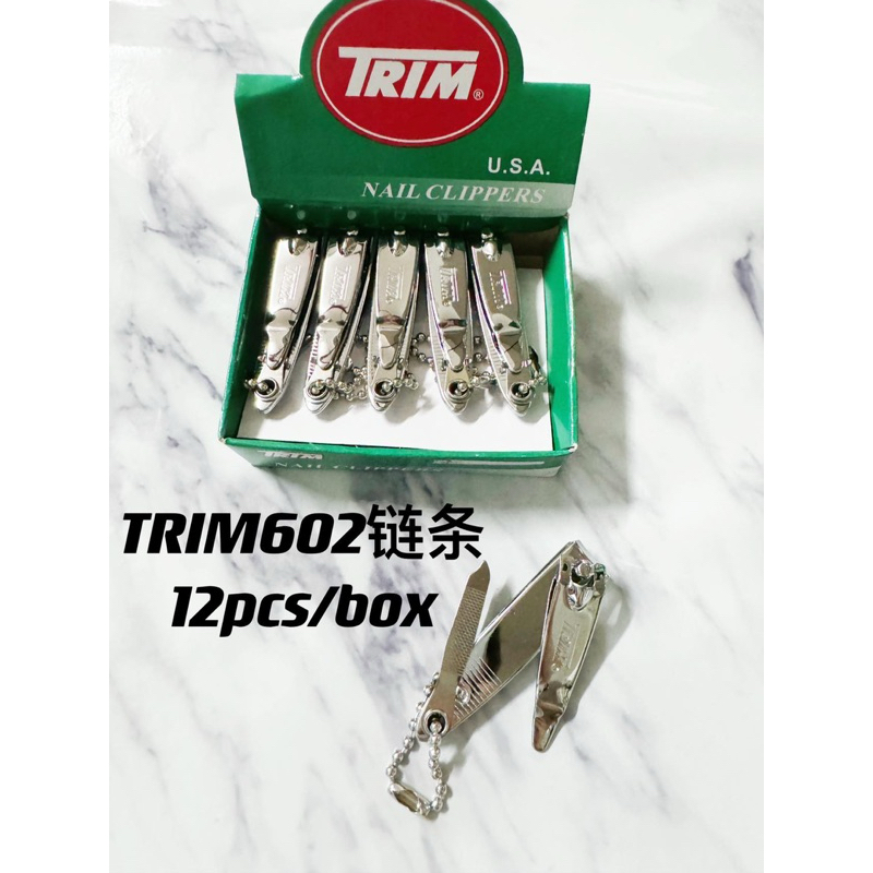 12pcs/box TRIM stainless steel nail file nail cutter nail care | Shopee Philippines