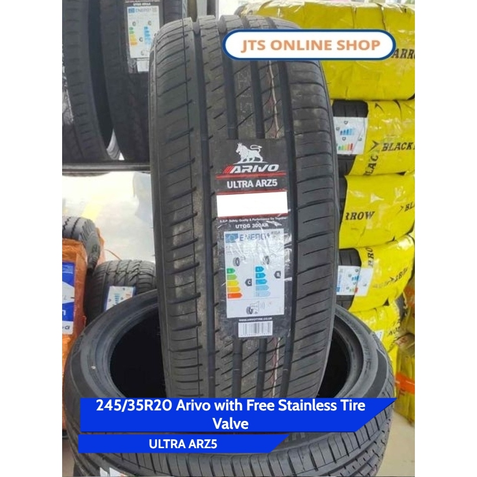 245/35R20 Arivo Ultra ARZ5 with Free Stainless Tire Valve (PRE-ORDER) | Shopee Philippines