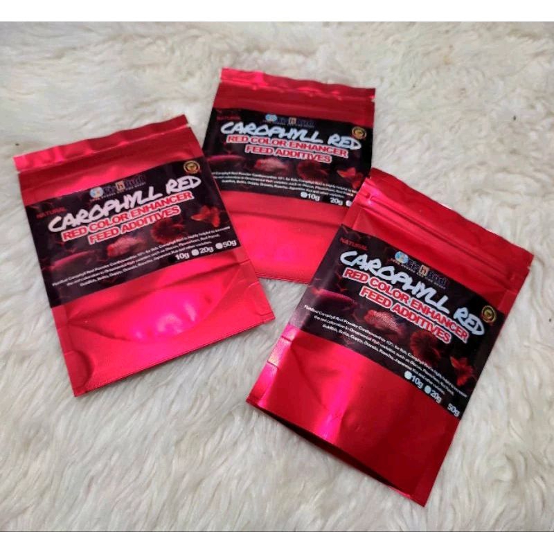 CAROPHYLL RED & YELLOW 10% (COLOR ENHANCER) for GOLDFISH, FLOWER HORN ...