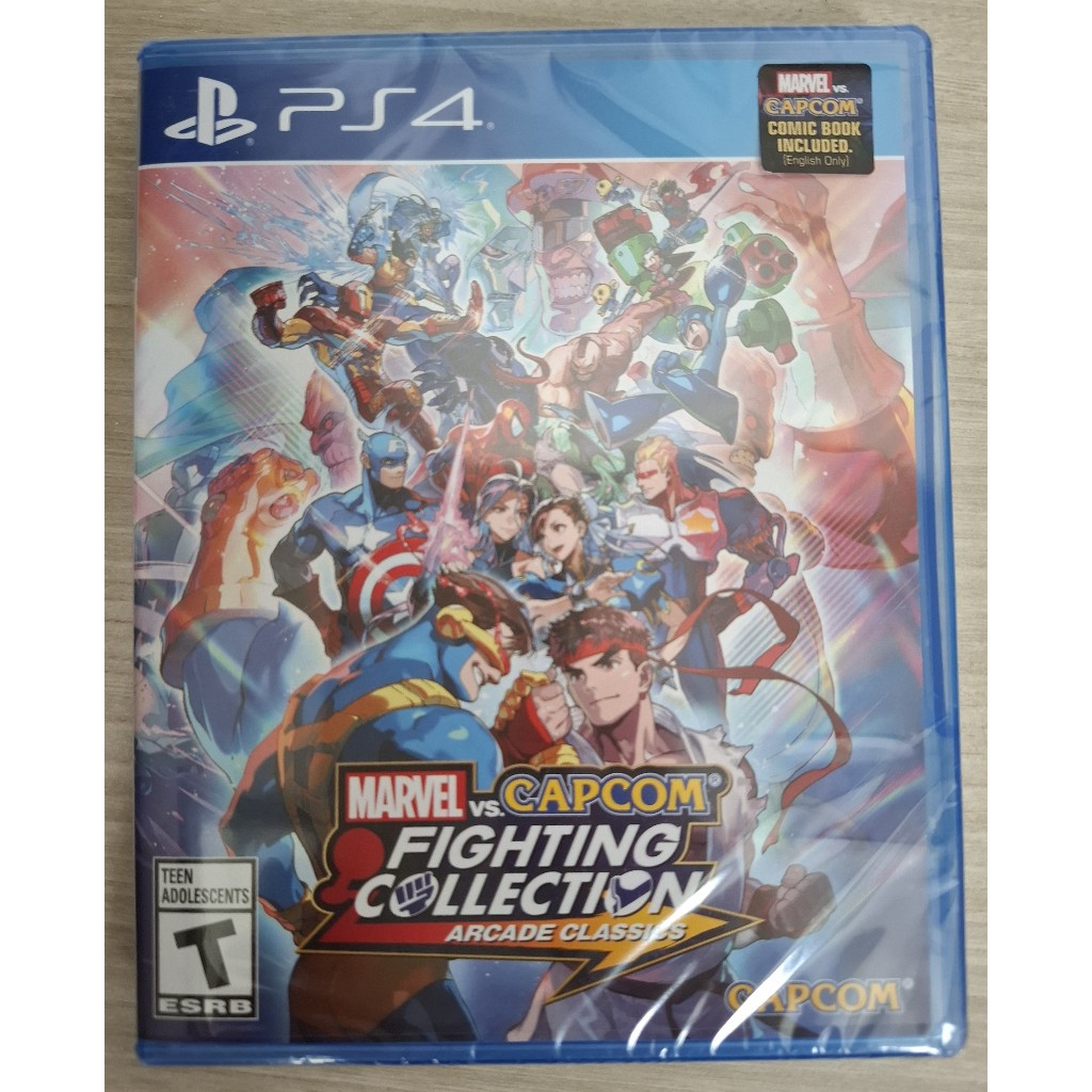 PS4 Marvel vs. Capcom Fighting Collection Arcade Classics | Shopee ...