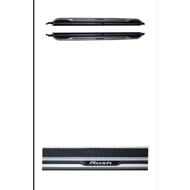 TOYOTA RUSH STEP BOARD BLACK 2018 TO 2023 MODEL | Shopee Philippines
