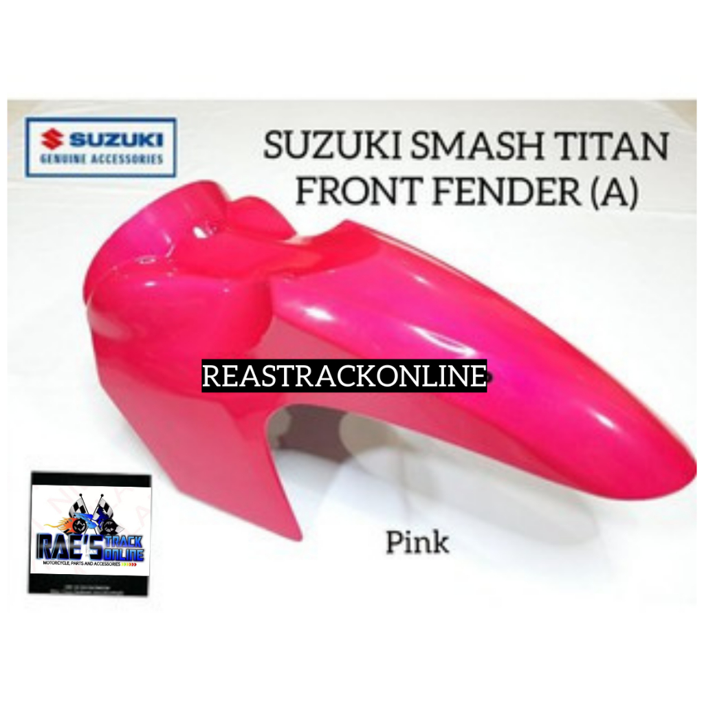 SUZUKI SMASH FRONT FENDER (A) PINK | Shopee Philippines