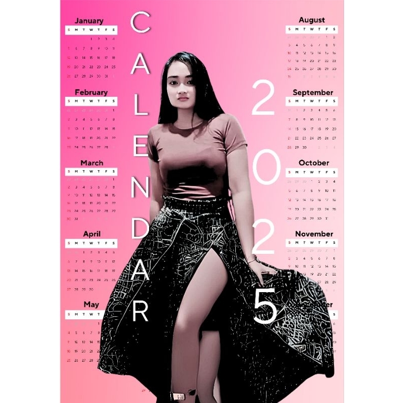 POSTER CALENDAR COSTUMIZE A4 SIZE | Shopee Philippines