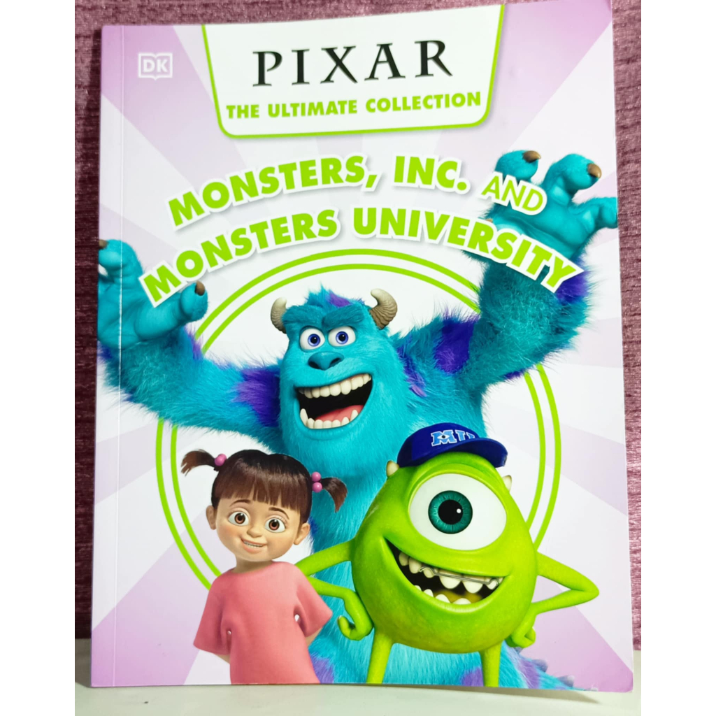Pre-loved Children's Book, Pixar The Ultimate Collection: Monsters, Inc ...