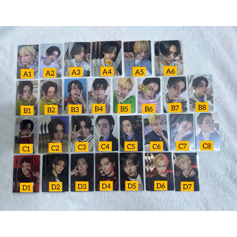 ENHYPEN ROMANCE UNTOLD ALBUM PHOTOCARDS | weverse engene inceptio ...