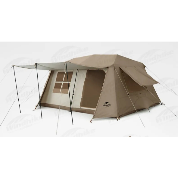 Naturehike VILLAGE 13 Cabin Style 5 - 8 Persons 2 Bedroom 1 Living Room Camping Glamping ...