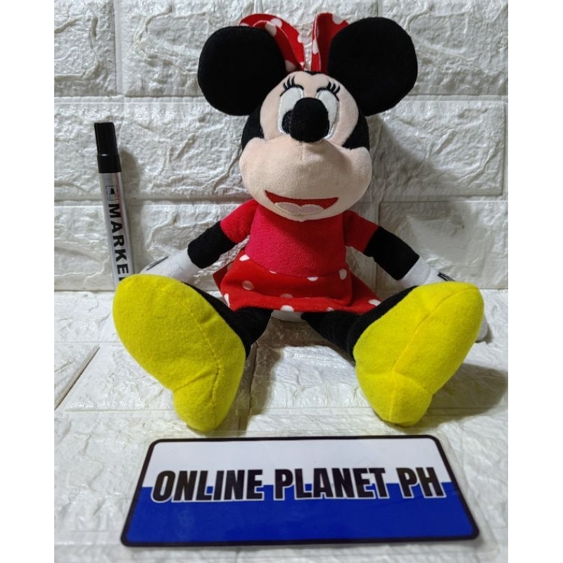Minnie Mouse Medium Stuffed Toy Disney | 12 inches Height | Shopee ...