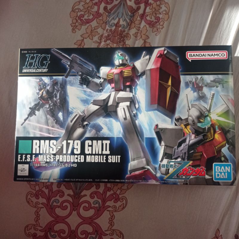 Bandai GM II HG High Grade 1/144 Gundam mecha robot model kit toys ...