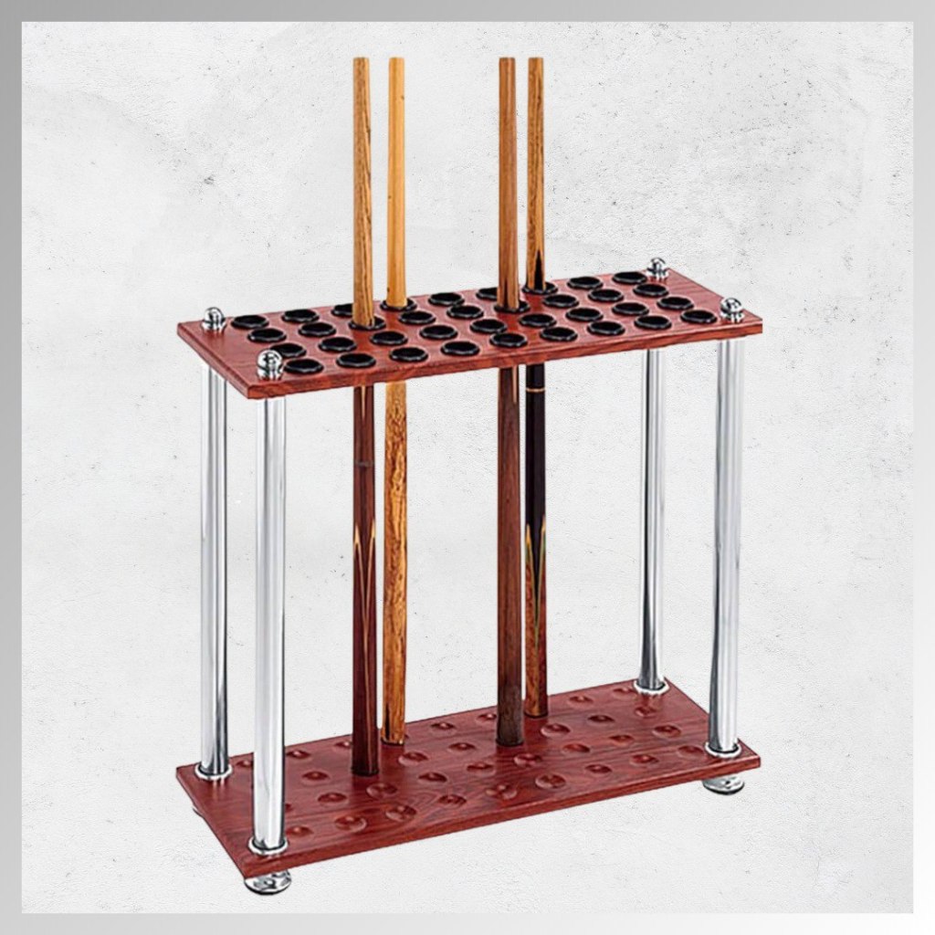 Holder Pool Cue Rack Billiard Cue Racks Large Cue Rack Floor-Standing ...