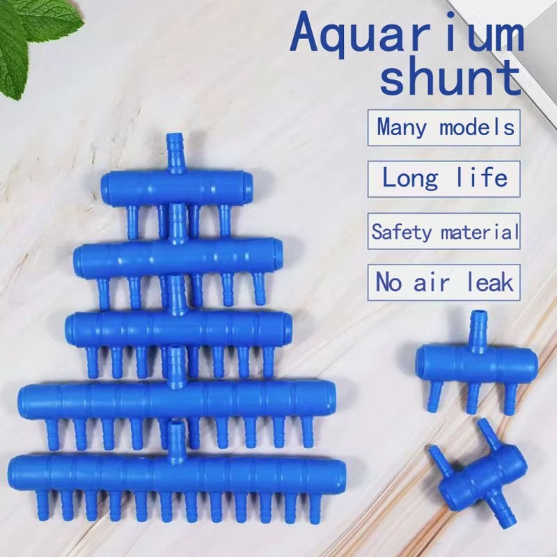 Aquarium Oxygen Separator Plastic Air Pump Hose Splitter Fish Tank Air ...