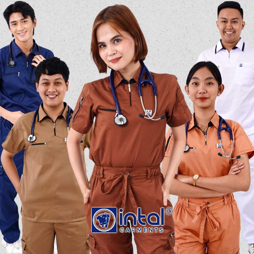 INTAL SCRUBSUIT 059 ALTA MASINOP Sports Collar Combi Cargo 8-Pockets ...