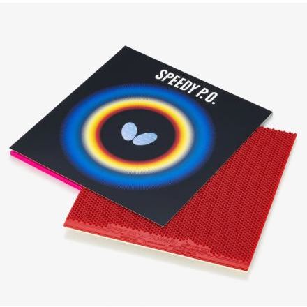 Butterfly Speedy PO 2.1mm Original Short Pimples Rubber ShortPips Pips ...