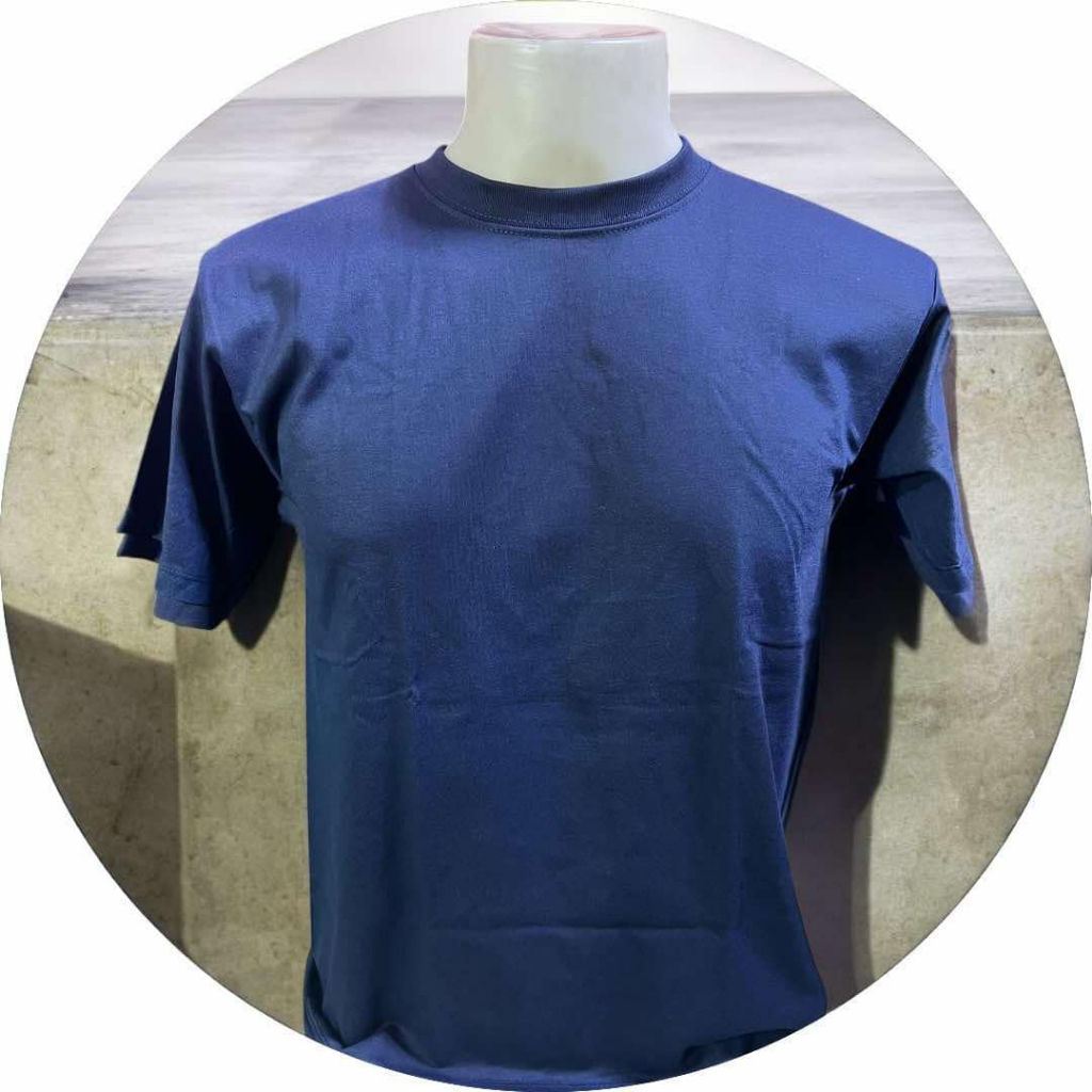 MIDNIGHT BLUE Color Plain Shirt (UNISEX STANDARD SIZE) | Shopee Philippines