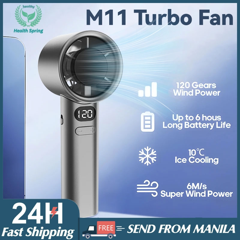 High Speed Turbo Fan 120 Gear Cooling Fan Portable Fan Rechargeable ...