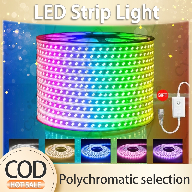 LED Light Strip Waterproof LED Strip RGB Light Dimmable LED Decoration ...