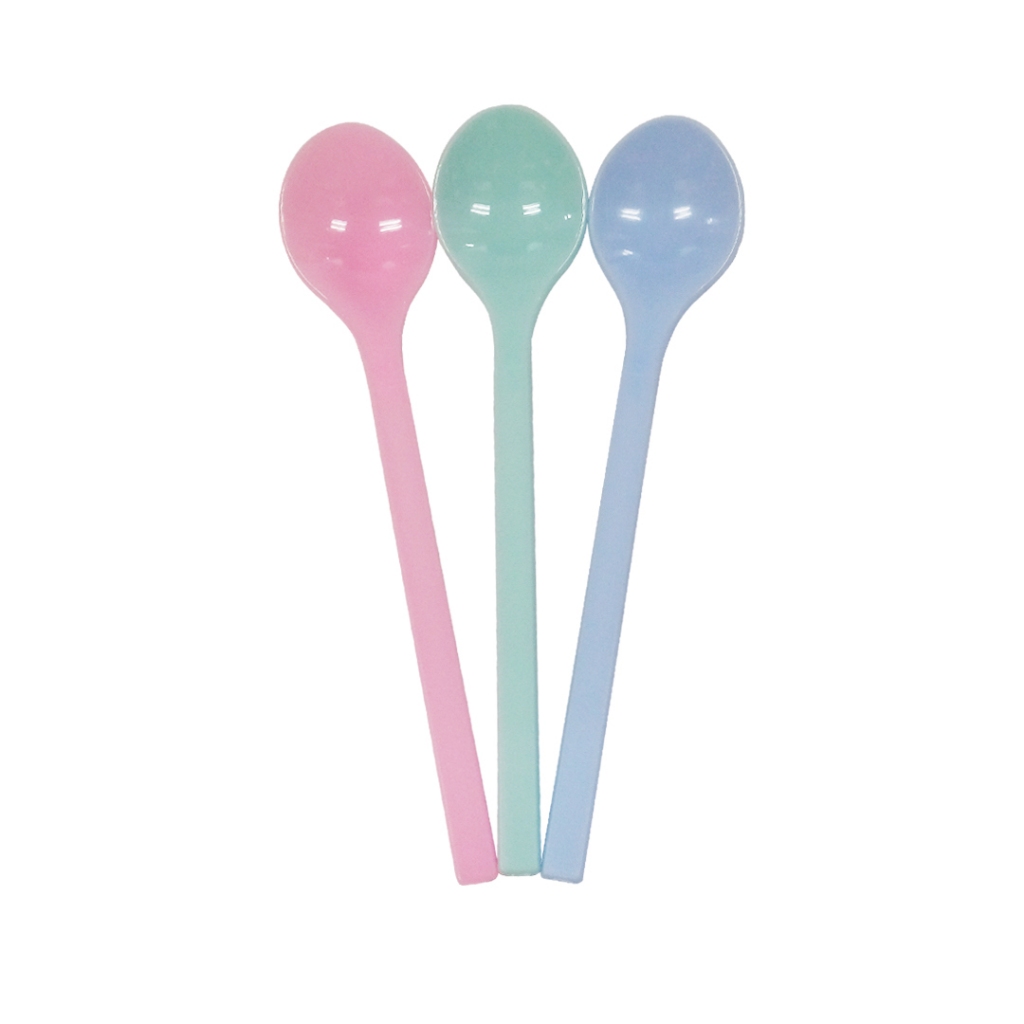 AAB I. Macaron Plastic Long Spoon 12's | Shopee Philippines