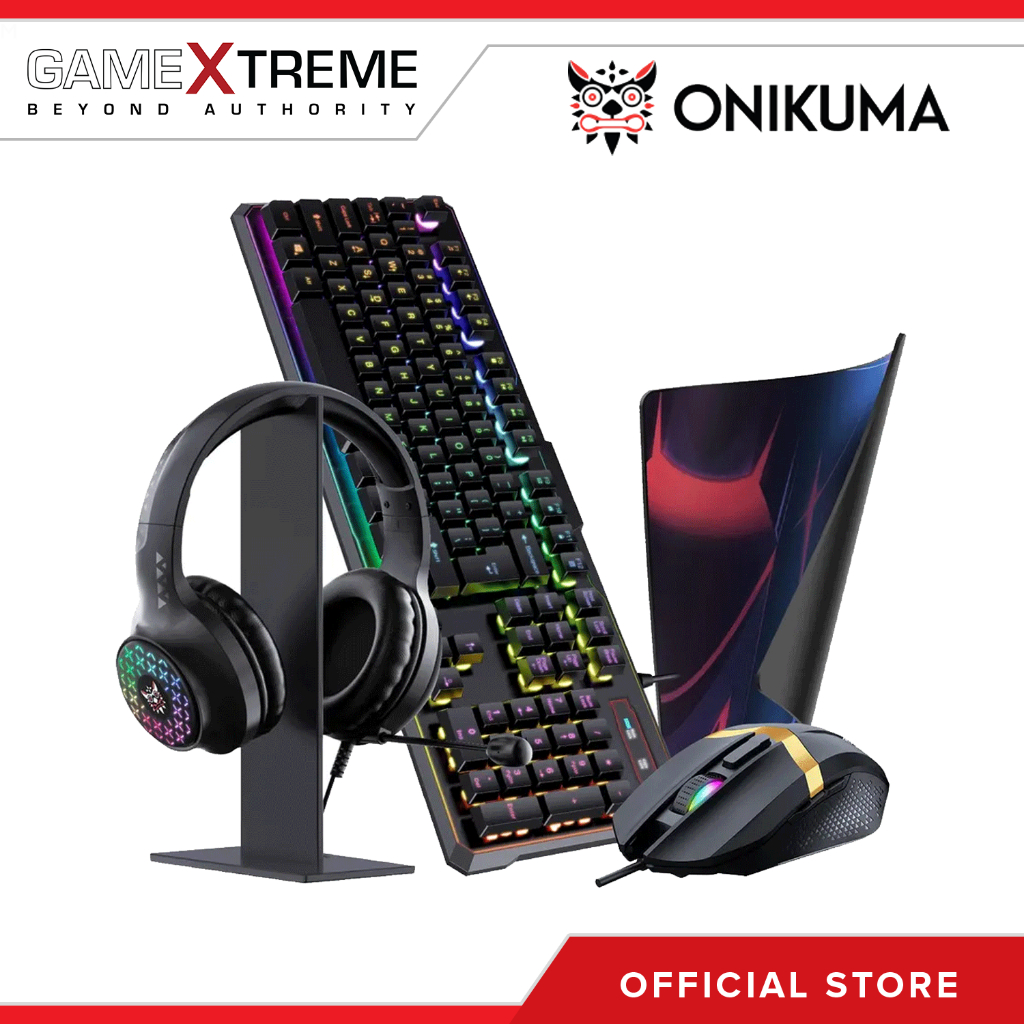 Onikuma 5 in 1 X7 Pro G31 + CW921 + ST-1 RGB | Shopee Philippines