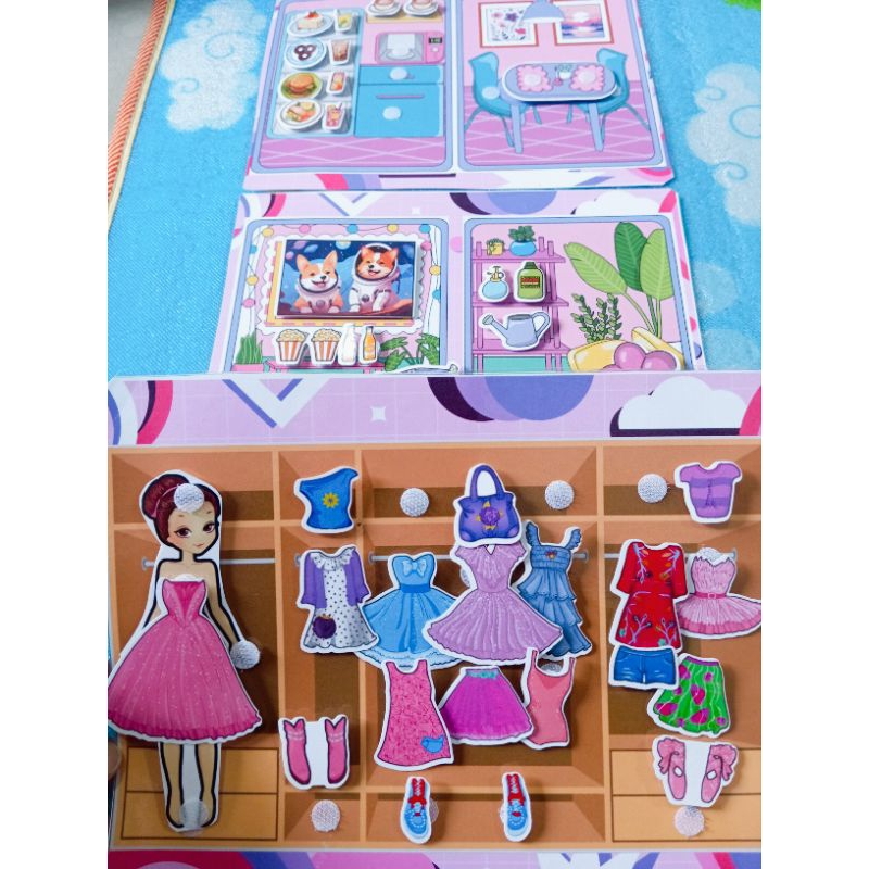 paper doll bini sheena (ready to play, no need to cut) | Shopee Philippines