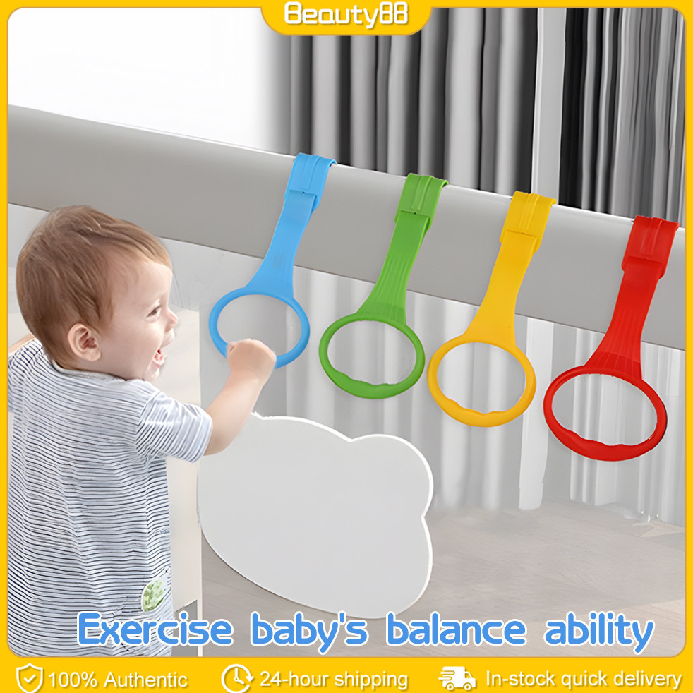 Baby Learning Standing Pull Ring Hand Pulled Fence Help Baby Stand ...