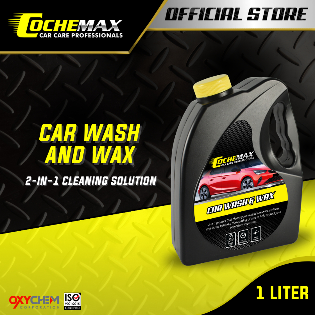 Cochemax Car Wash & Wax 975mL | Shopee Philippines