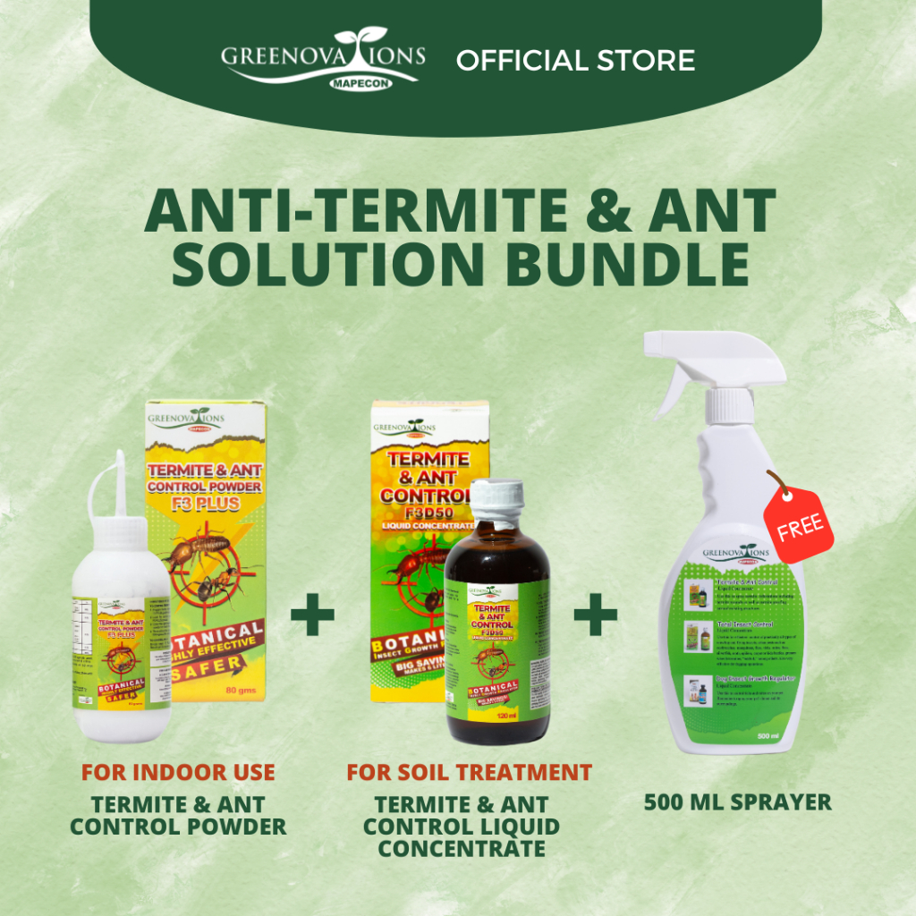 MAPECON GREENOVATION The Anti-Termite and Ant Solution Bundle | Shopee ...