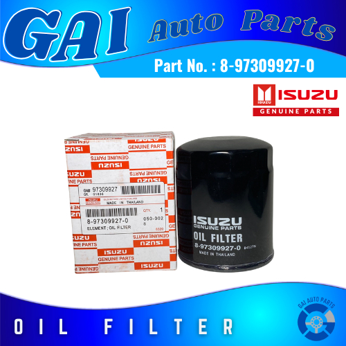 ISUZU Oil Filter for Crosswind, D-Max 4JA1 Engine Euro II/Travis (8 ...