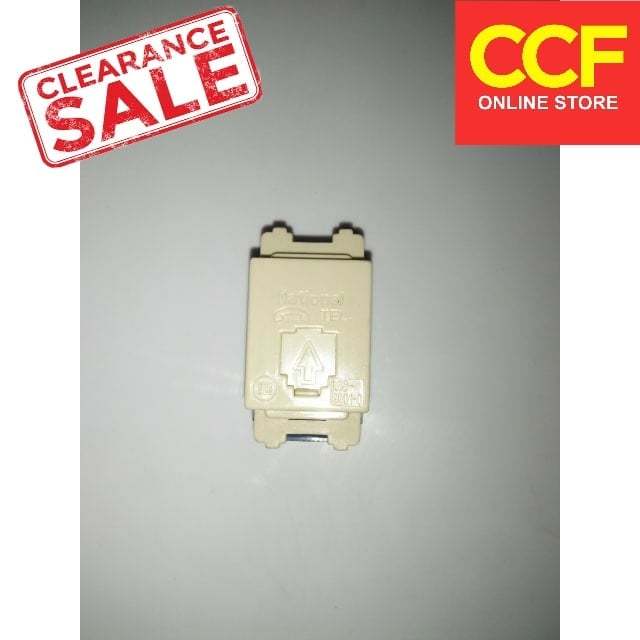 National Telephone Wall Outlet (no plate) | Shopee Philippines